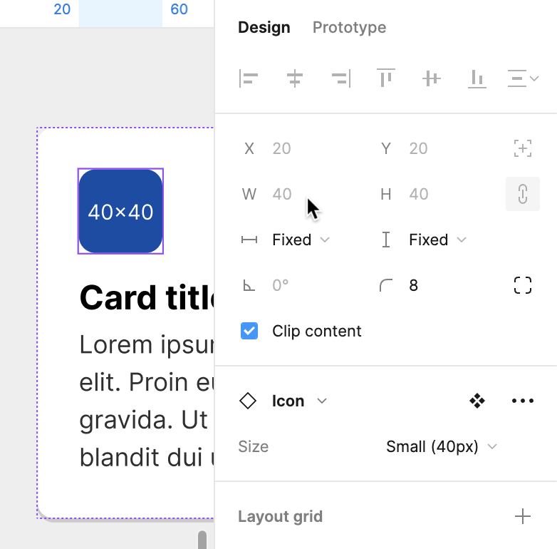 How to Resize Elements of a Component Instance — Figma